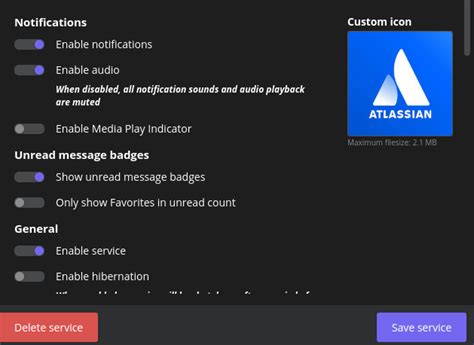 Bug Custom Icons Do Not Apply When Saving Issue Ferdium Ferdium App GitHub