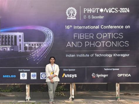 Keerthi C J On Linkedin Photonics2024conferenceiitkgp Im So