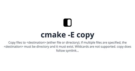 Cmake E Copy Fig