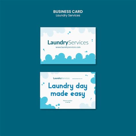 Business Card Laundry Free Download On Freepik