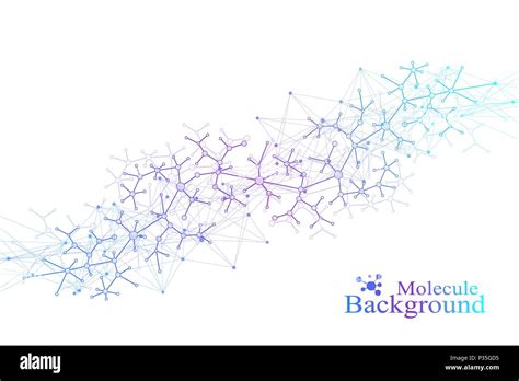 Scientific Chemistry Pattern Structure Molecule Dna Research As Concept Science And Technology
