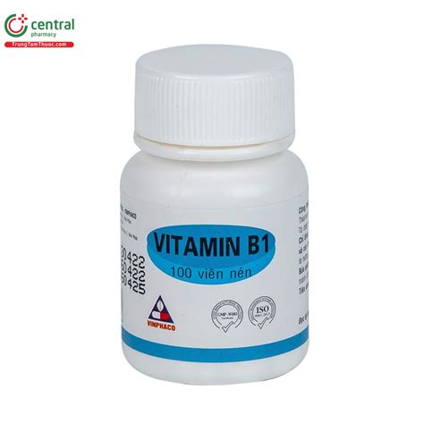 Thuốc Vitamin B1 10mg Vinphaco Phòng Và điều Trị Thiếu Vitamin B1