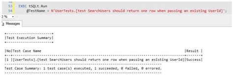 Unit Testing With Sql Server Sqlservercentral