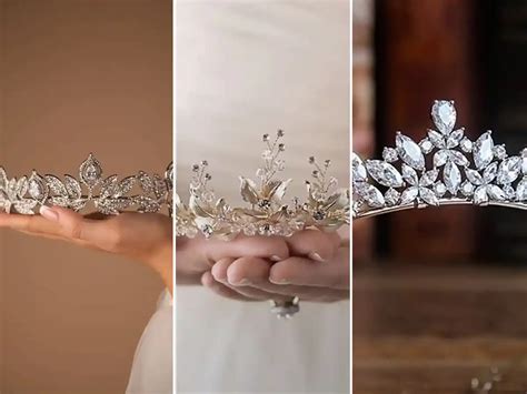 جدیدترین مدل‌های تاج عروس ساده و شیک برای سال 2024 تصاویر