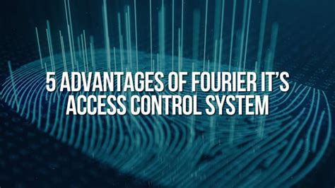 Biometrics Accesscontrol Innovation Fourier It