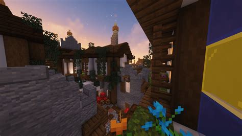 Some Views Of My Medieval City With Shaders Rminecraftbuilds Some Views Of My Medieval City With Shaders Rminecraftbuilds