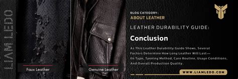 Leather Durability Guide How To Make Leather Last Longer Liam Ledo
