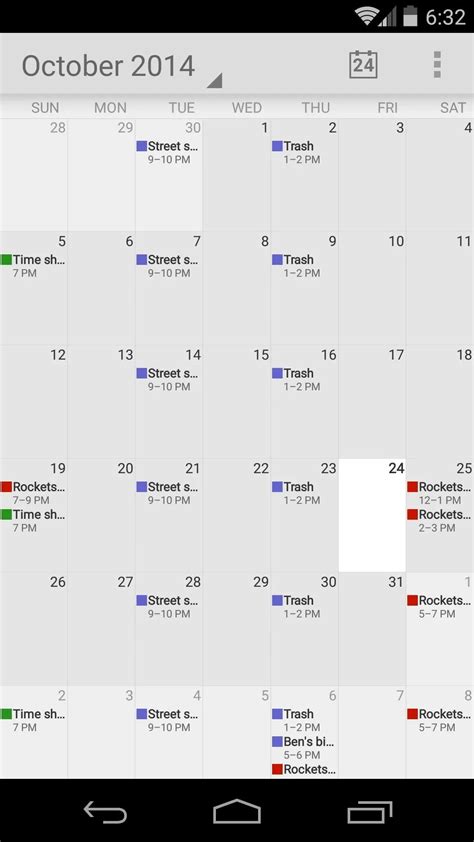 Customize The Look Of Your Google Calendar App On Android Nexus Gadget Hacks
