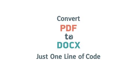How To Convert Pdf To Docx Files Using Python By Asep Saputra Code Storm Medium