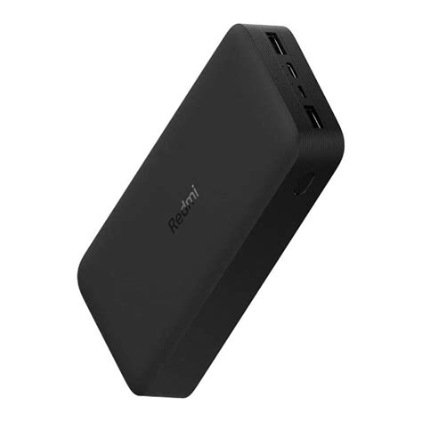 Xiaomi Redmi W Fast Charge Power Bank MAh Black ABS