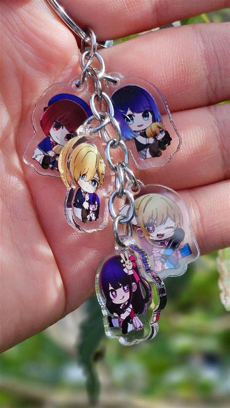 Oshi No Ko Acrylic Charms Keychain Etsy