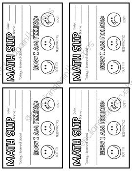 Exit Slips By Pencil And Paintbrushes Teachers Pay Teachers