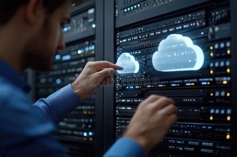 Cloud Storage Digital Solution Online Access Data Security Remote Backup Virtual Drive