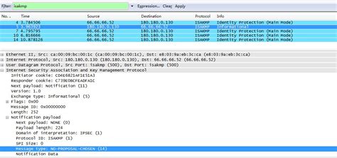 Solved Ipsec Vpn No Proposal Chosen Cisco Community