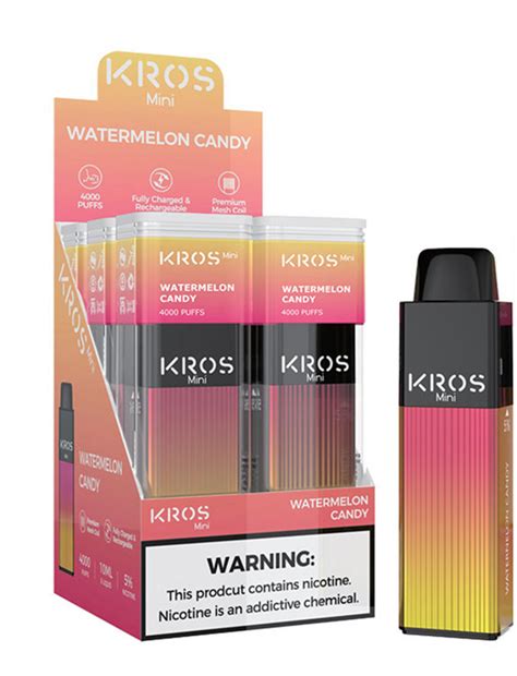 Kros Mini 4000 Disposable Vape Buy Kros Vapes Online