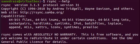 Guía Comando Rsync