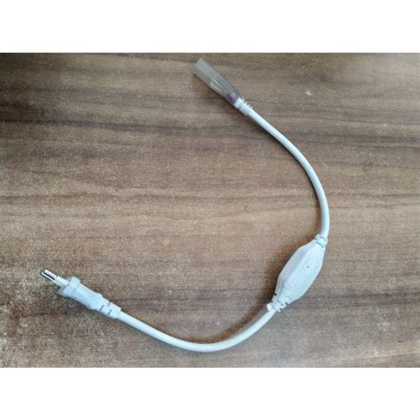 Jual Kabel Adaptor Colokan Soket Socket Led Strip Selang 5050 220v 220 Volt V 220volt Shopee