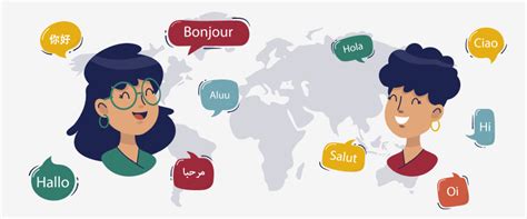 Different Languages Cartoon