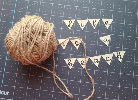 How To Make A Banner With A Cricut Life As A LEO Wife