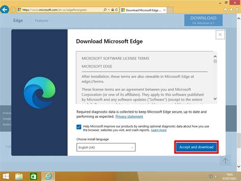 Windows 8 1 PC Microsoft Edge Manual Installation Procedure Shima System Academy