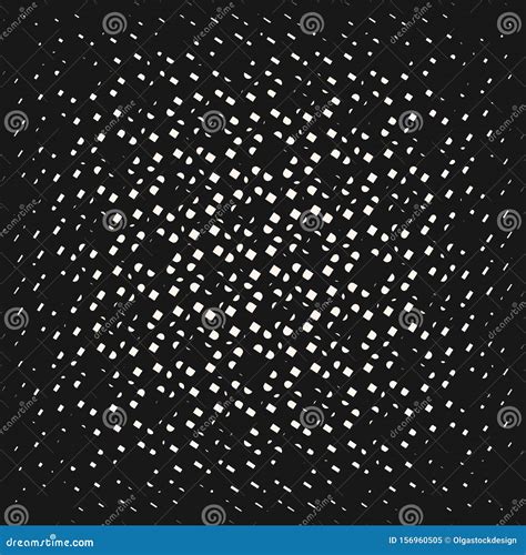 Vector Geometric Halftone Seamless Pattern With Mesh Radial Transition