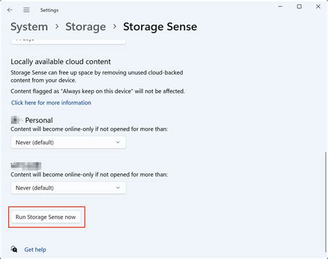 How To Use Storage Sense On Windows 1110
