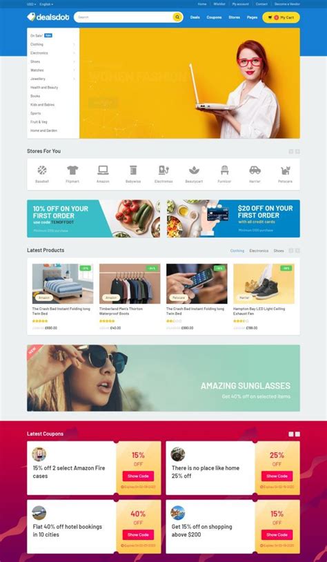 Marketplace Woocommerce Wordpress Theme Artofit
