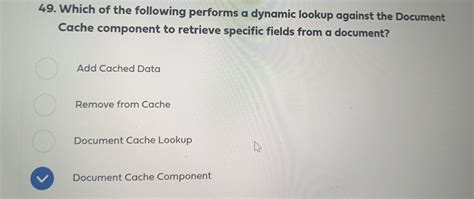 Solved Which Of The Following Performs A Dynamic Lookup