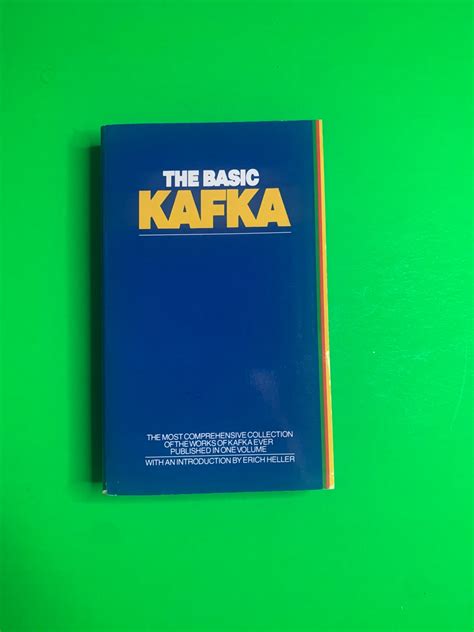 The Basic Kafka 1979 Softcover Etsy