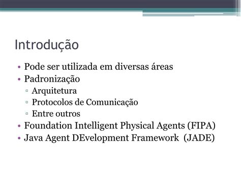 Ppt Jade Java Agent Development Framework Powerpoint Presentation Id2261876