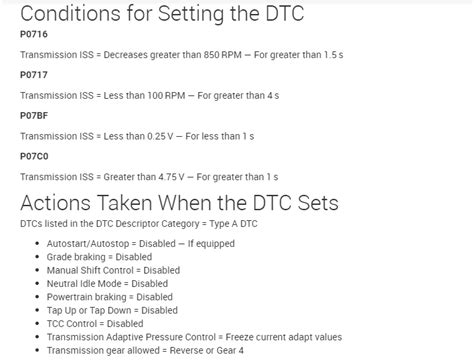 P Code Transmission In Limp Mode The Truck Listed Above Has