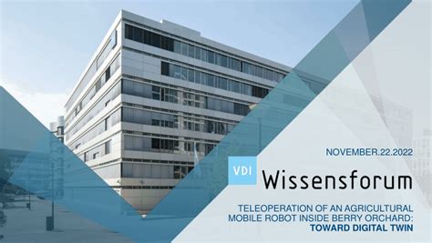 Pdf Teleoperation Of An Agricultural Mobile Robot Inside Berry Orchard Toward Digital Twin