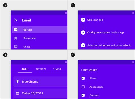 What Are These Pull Up Menus Called R UI Design