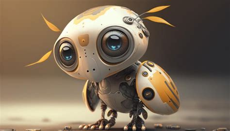 Premium Ai Image Chat Gpt Cute Robot Mascot Character