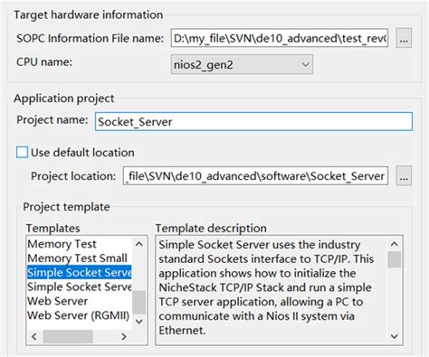 De10 Advance Revc Demo Socket Server Terasic Wiki