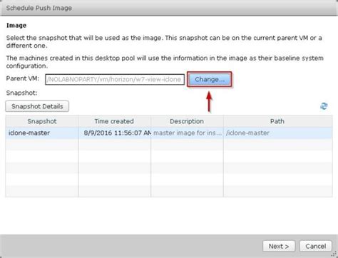 vmware horizon 7 instant clone setup nolabnoparty