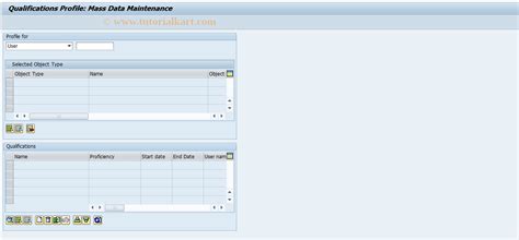 OOQM SAP Tcode Qual Profile Mass Data Maintenance