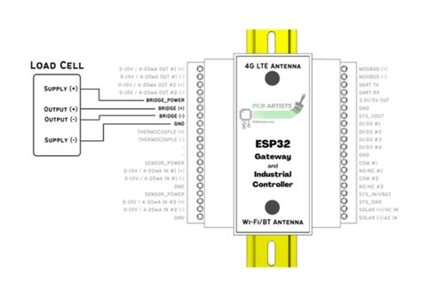 Interfacing A Load Cell With ESP PCB Artists