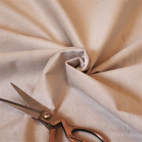 Trinity Silky Flat Water Repellent Velvet In Beige Colour Upholstery F