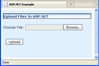 File Uploading in ASP.NET using VB.NET