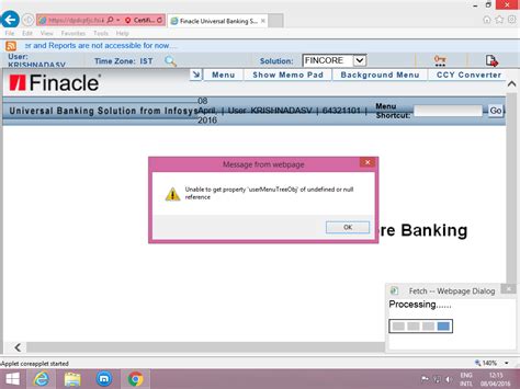 Solution For The Issue Unable To Get Property Usermenu Treeobj
