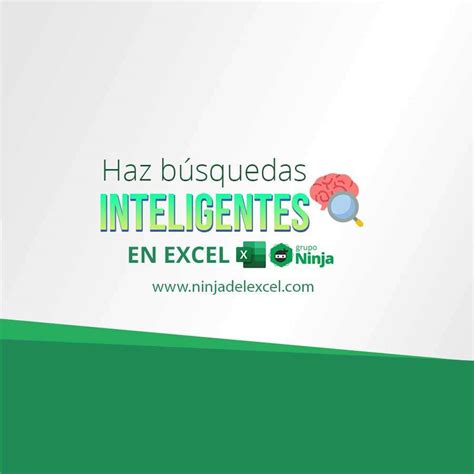 Haz Búsquedas Inteligentes en Excel Ninja del Excel