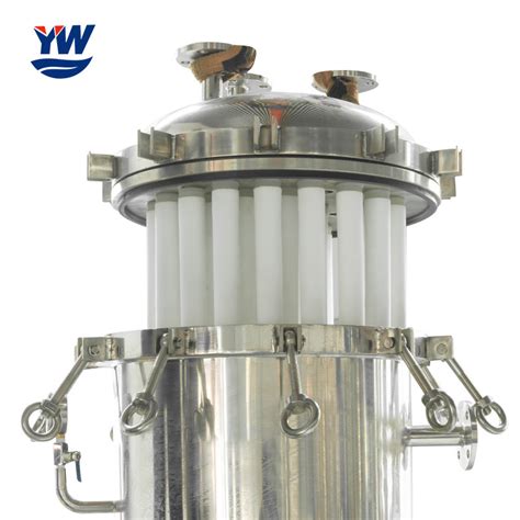 Stainless Steel Pape Microporous Filter For Lithium Carbonate