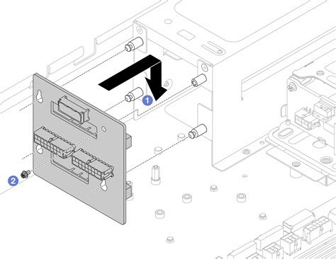 Install The Power Input Board Pib Thinksystem Hs350x V3 Lenovo Docs