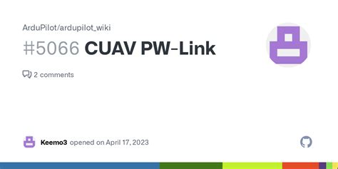 Cuav Pw Link · Issue 5066 · Ardupilotardupilotwiki · Github