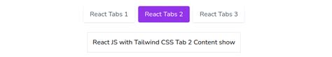 React Tailwind CSS Tabs Examples Larainfo