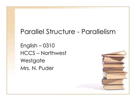 PPT Parallel Structure Parallelism PowerPoint Presentation Free Download ID 1316844