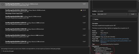 Can Not Use This Package In Net Frame Work But Can Use In Dotnet Core