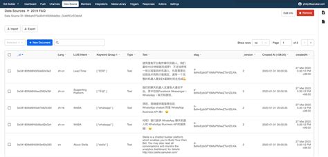 Standard Procedures Faq Chatbot Overview Woztell Platform Documentation
