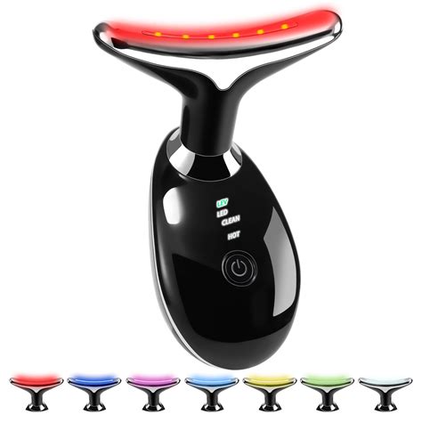 Masajeador Facial Vgy True Beauty Glow 7 En 1 Con Terapia De Luz Roja